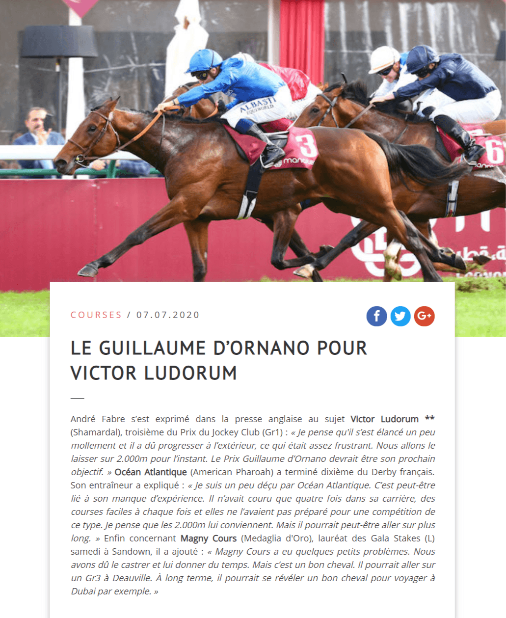 VICTOR LUDORUM, m.2017 - Forum